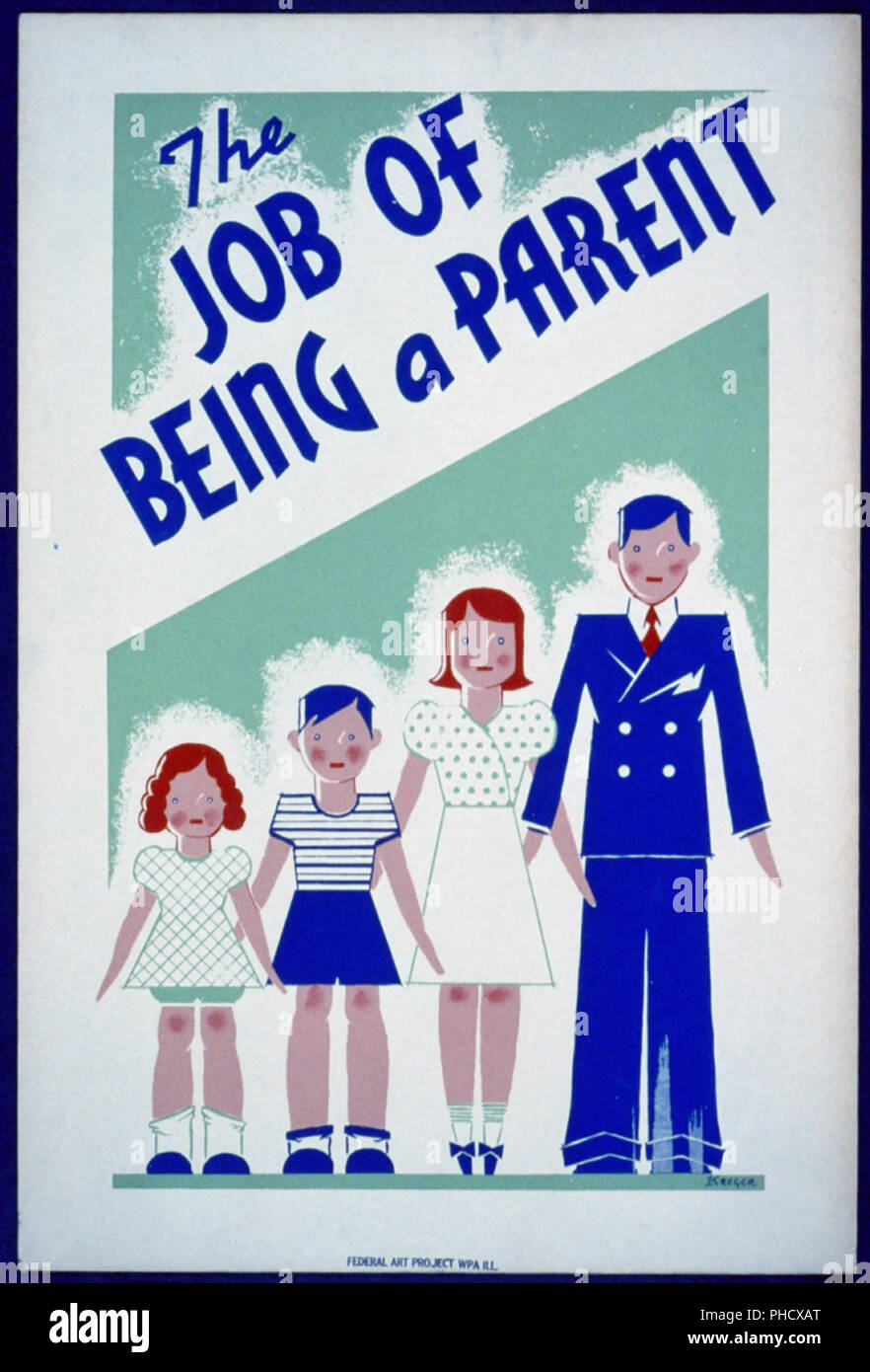 1930s historical mother father daughter hi-res stock photography and ...