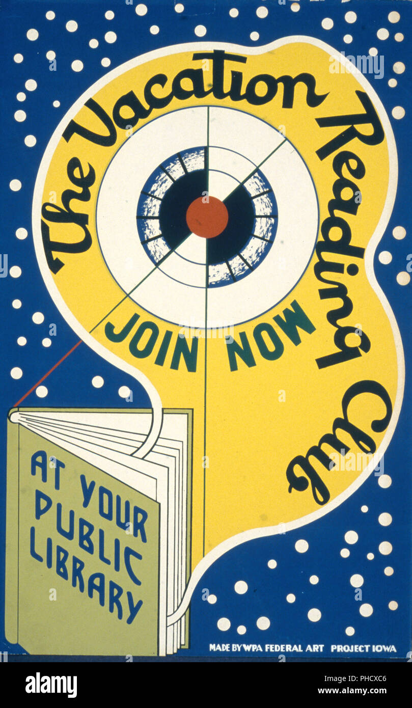 Public library poster hi-res stock photography and images - Alamy