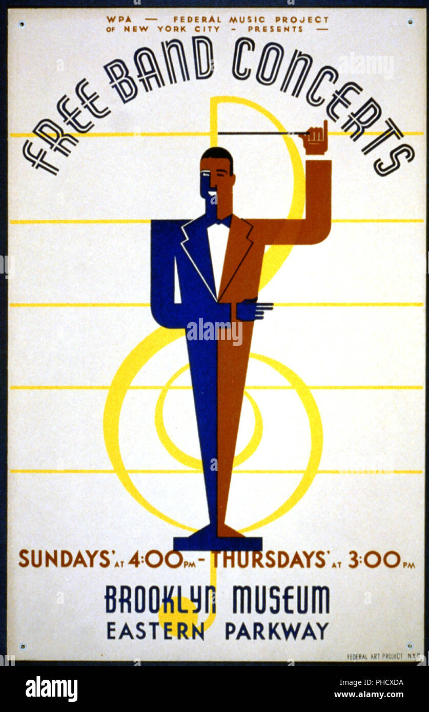 Free band concerts 1940s hi-res stock photography and images - Alamy