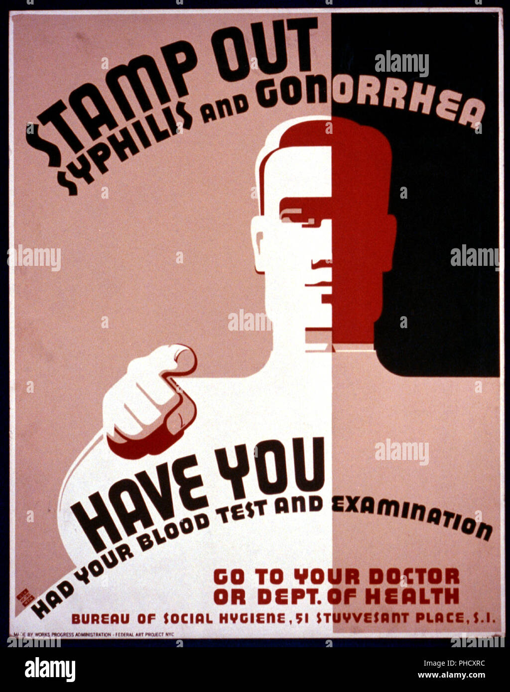 1930s syphilis posters hi-res stock photography and images - Alamy