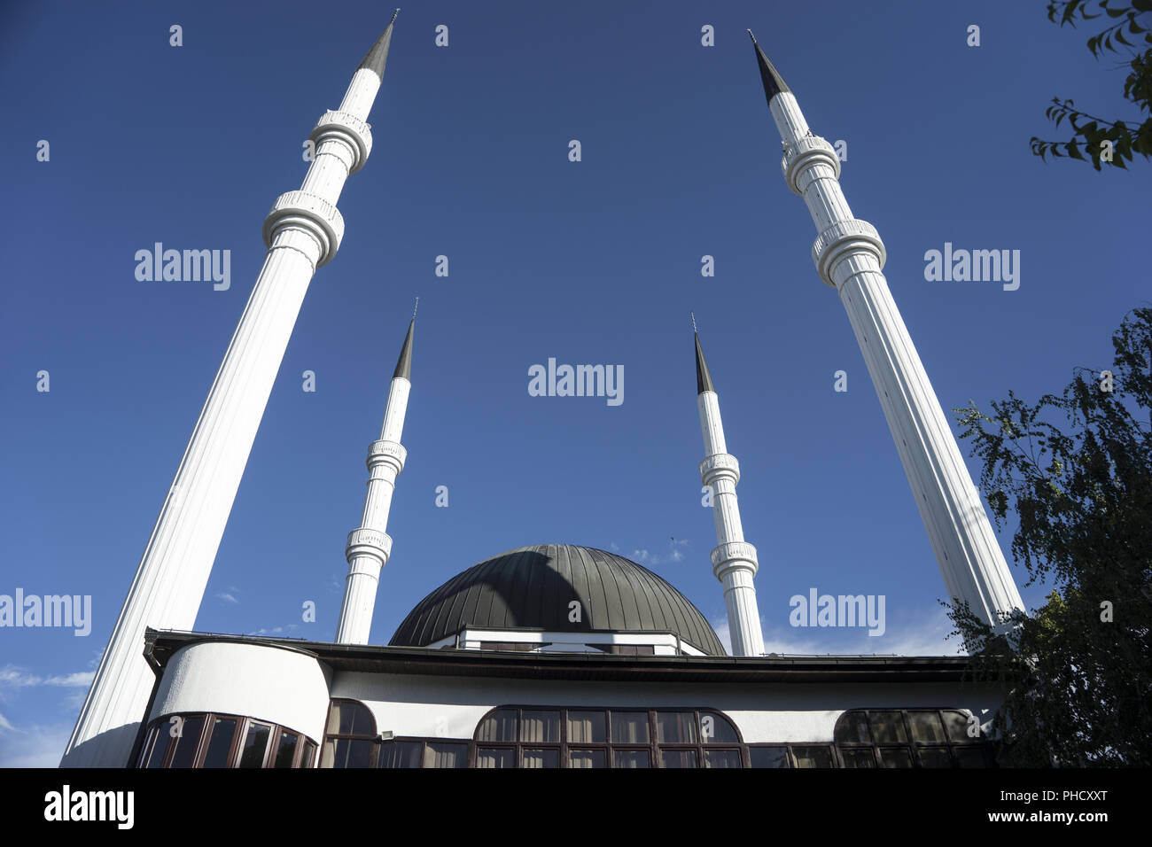 Mosque with Minaretts in Sanski Most, Bosnia Stock Photo - Alamy
