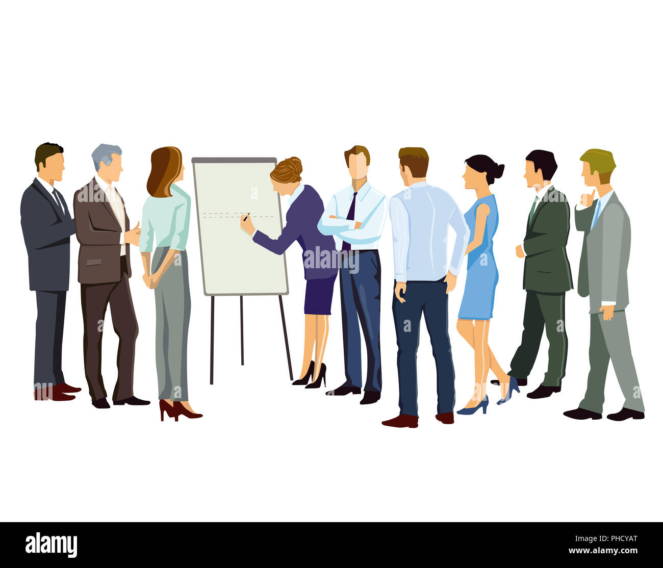 Teamwork training Cut Out Stock Images & Pictures - Alamy