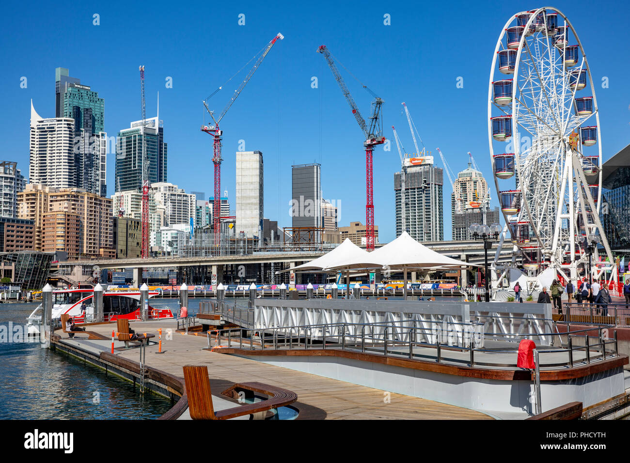 Australia sydney darling harbour hi-res stock photography and images ...