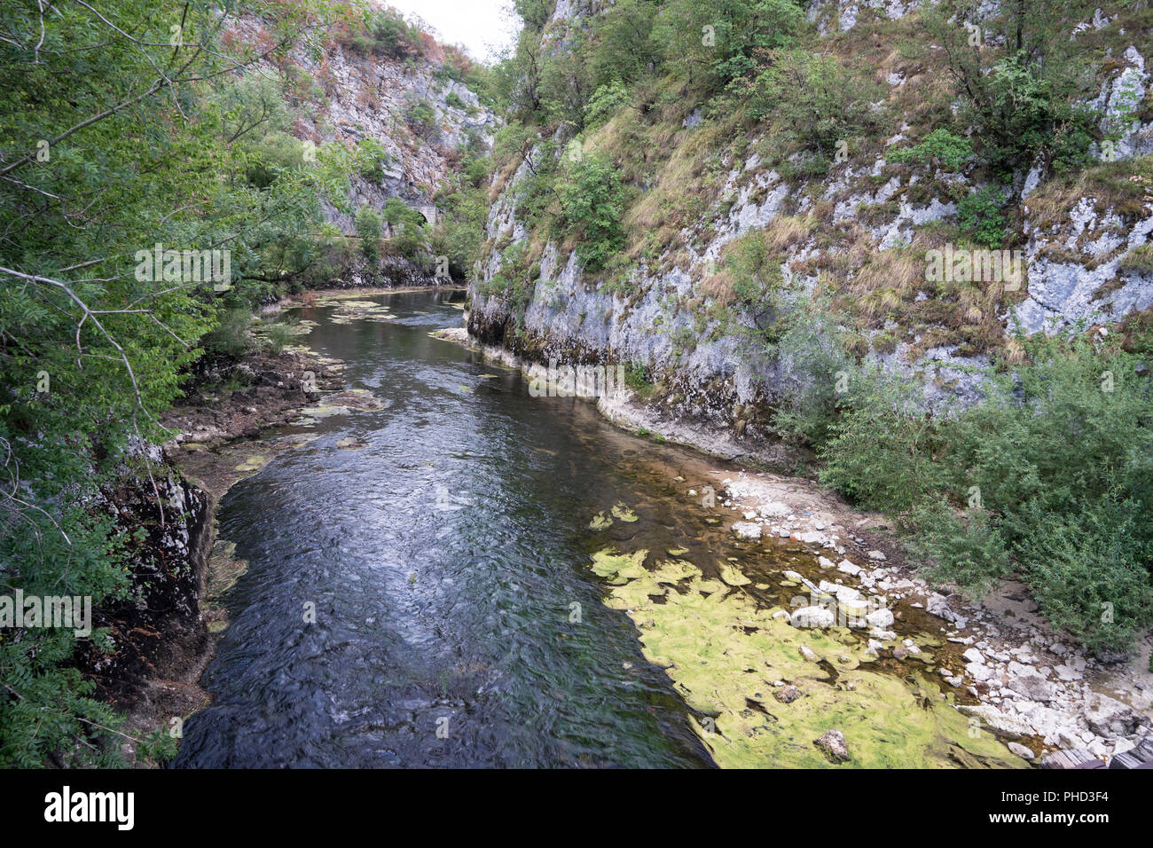 Gorge of the River Sana, Bosnia Stock Photo - Alamy
