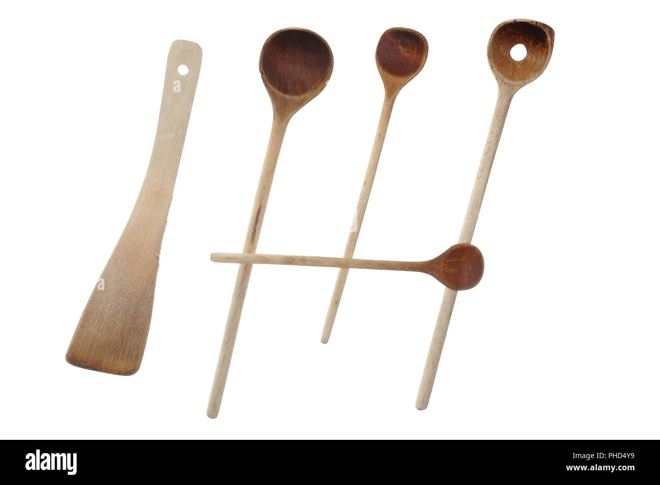 Different size spoons hi-res stock photography and images - Alamy