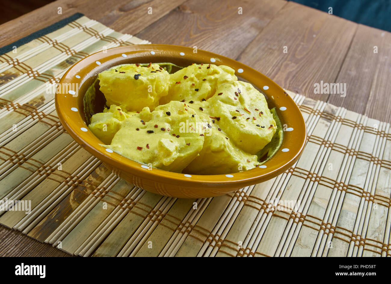 Kashmiri dum aloo Stock Photo - Alamy