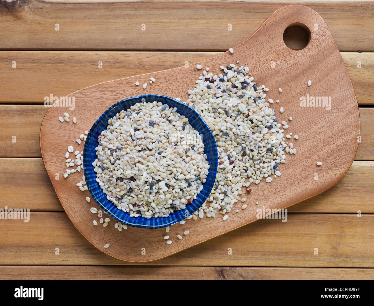 Asian Food Mixed Grain Stock Photo - Alamy