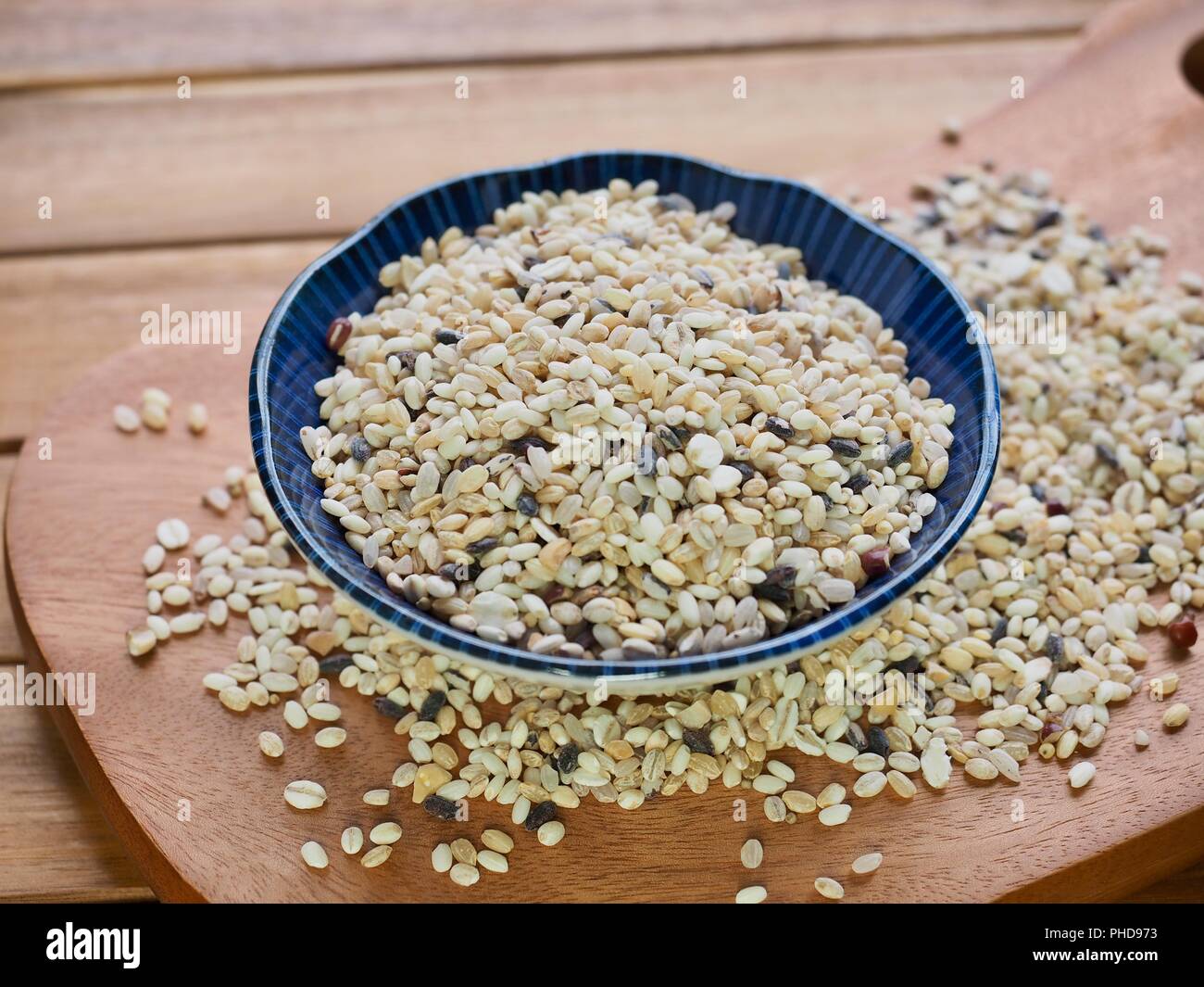 Asian Food Mixed Grain Stock Photo - Alamy