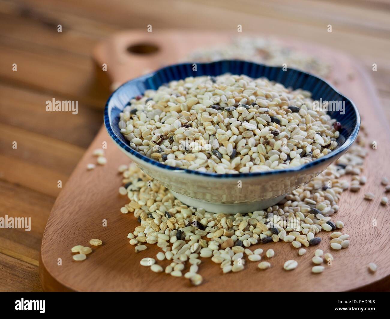 Asian Food Mixed Grain Stock Photo - Alamy