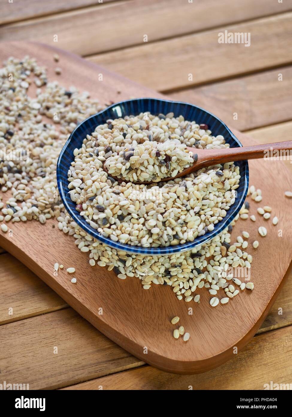 Asian Food Mixed Grain Stock Photo - Alamy