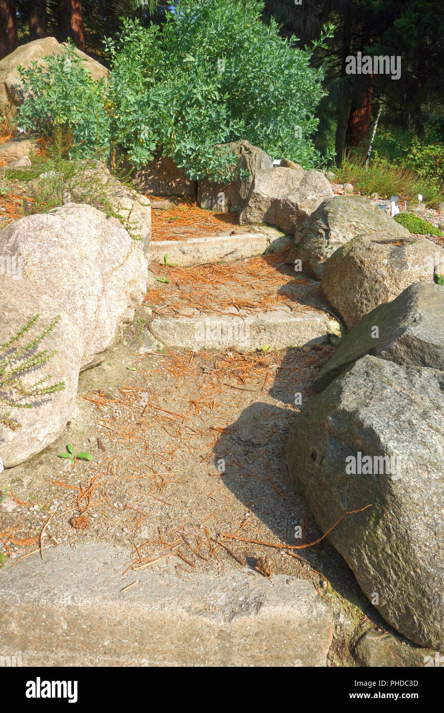 Fieldstone staircase hi-res stock photography and images - Alamy