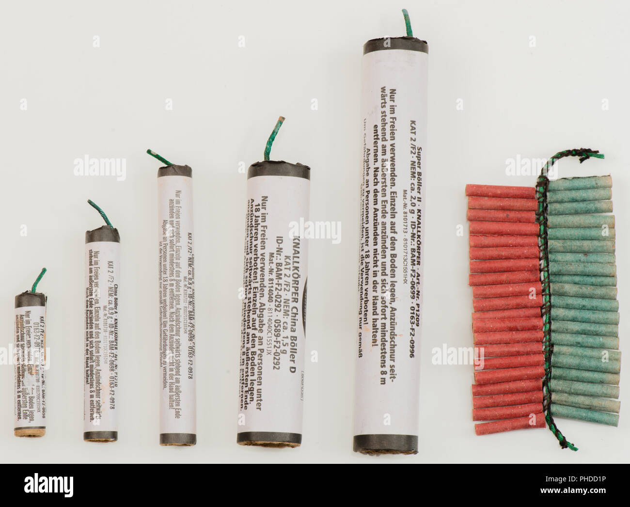 Firecracker photographed on white background Stock Photo - Alamy