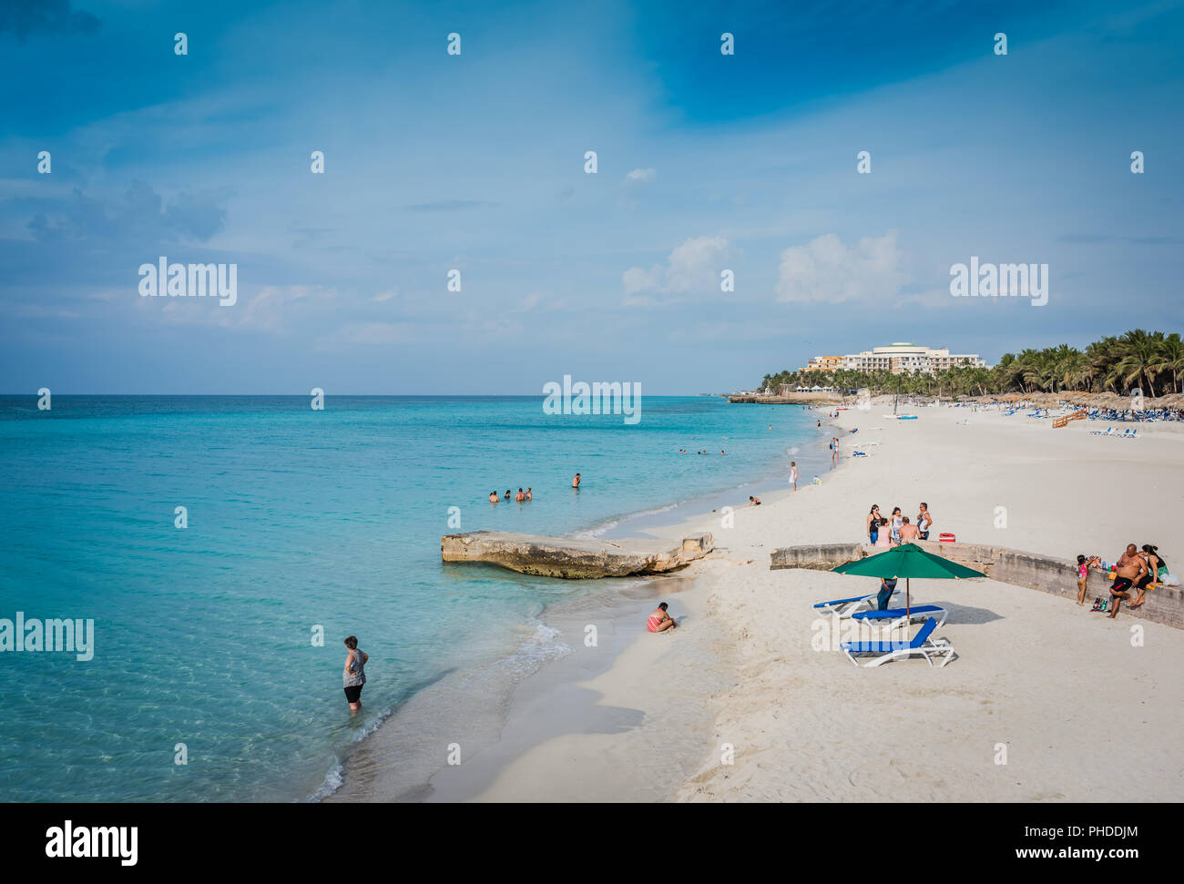 Cuban beach resort hi-res stock photography and images - Alamy