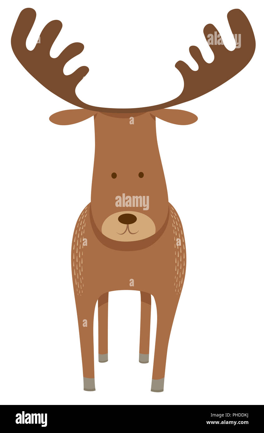 Moose character hi-res stock photography and images - Alamy