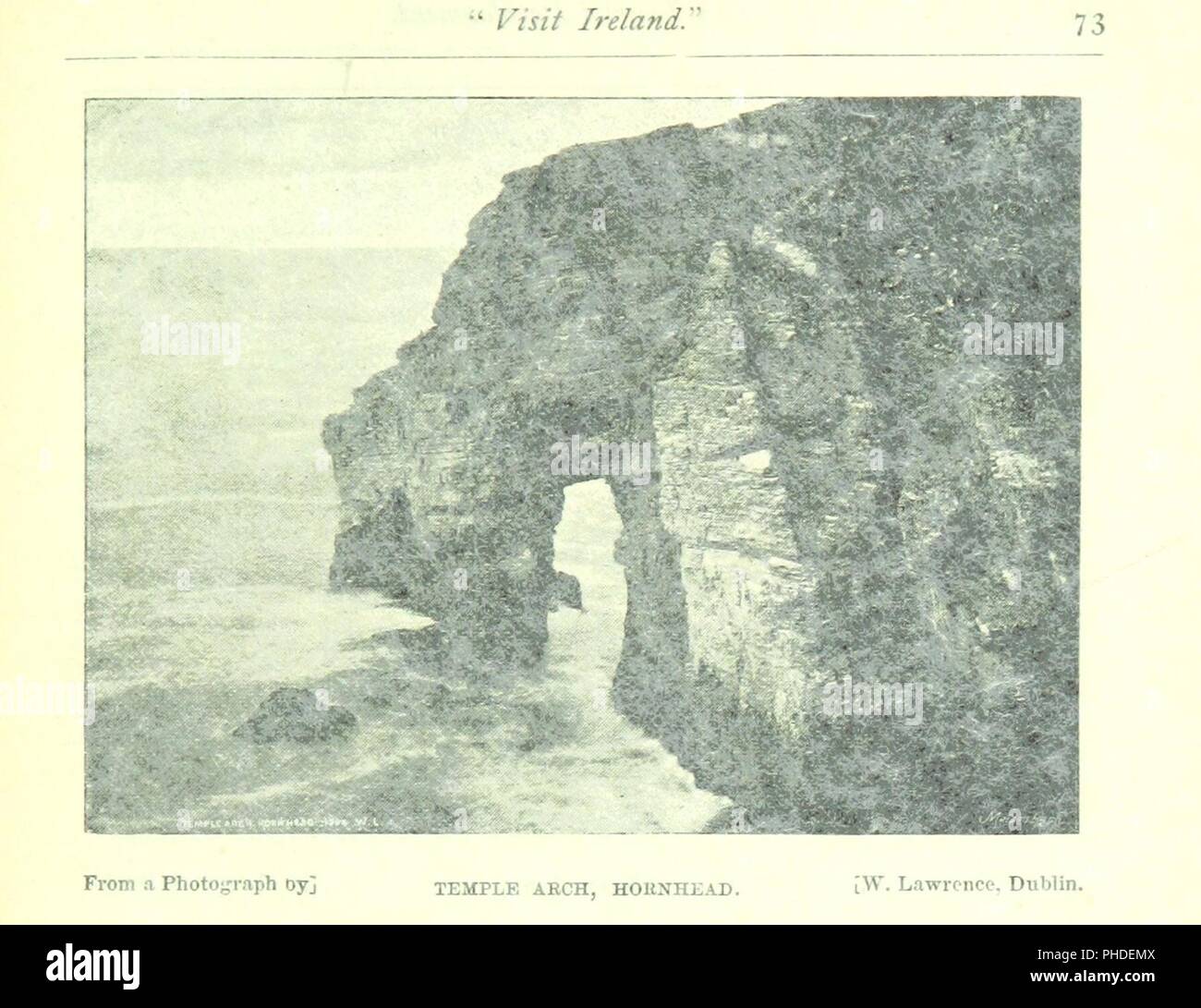 Ireland tourist development guide f w crossley page hi-res stock ...