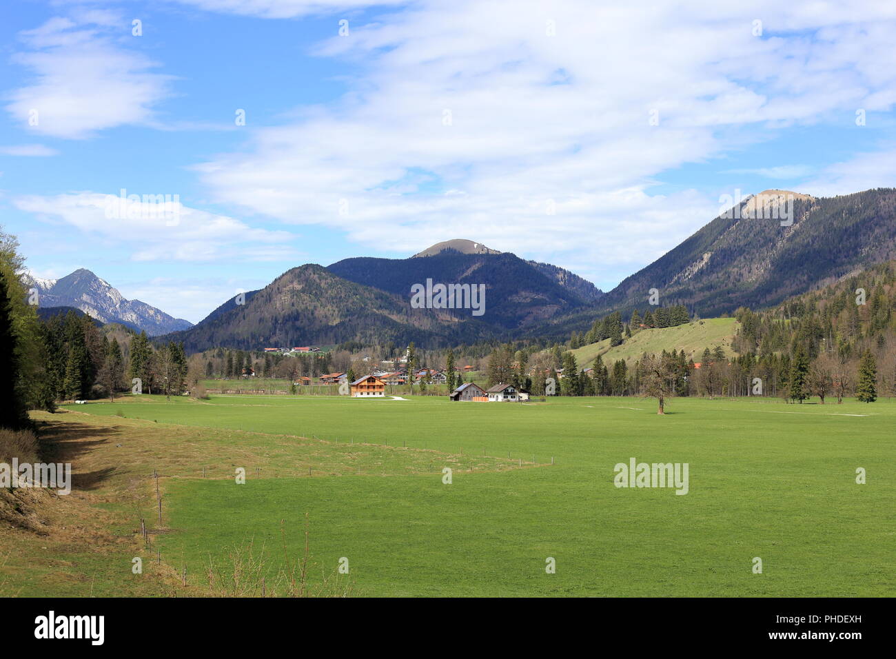 Little village in the alps hi-res stock photography and images - Alamy