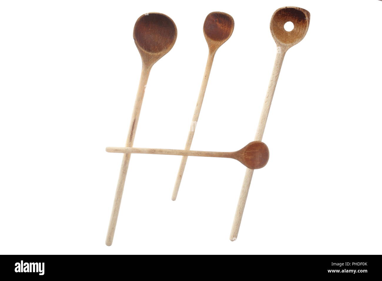 different cooking spoon Stock Photo - Alamy