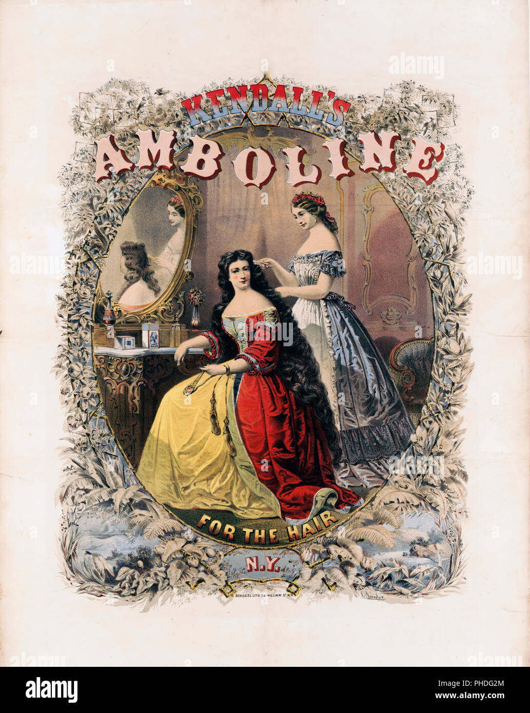 Kendall's amboline for the hair Stock Photo - Alamy