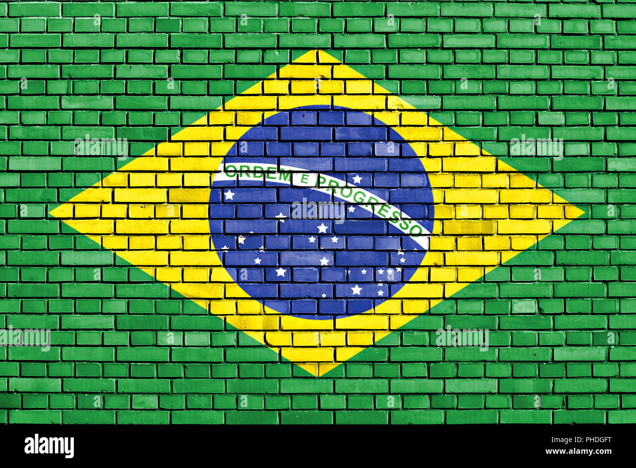 Brazilian red flag hi-res stock photography and images - Alamy