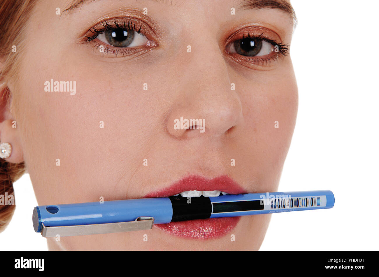 Pen face hi-res stock photography and images - Alamy