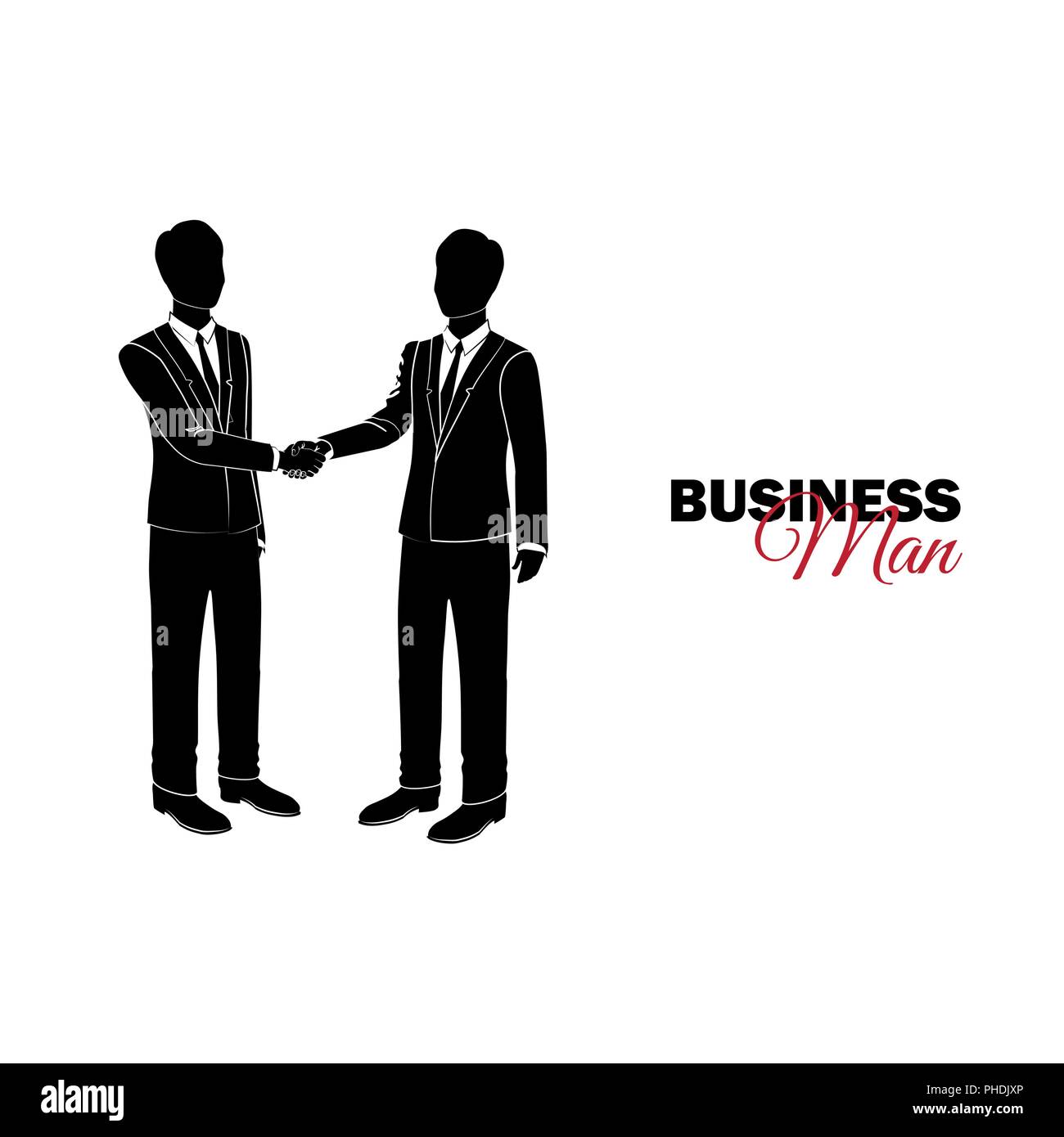 Smile handshake Stock Vector Images - Alamy