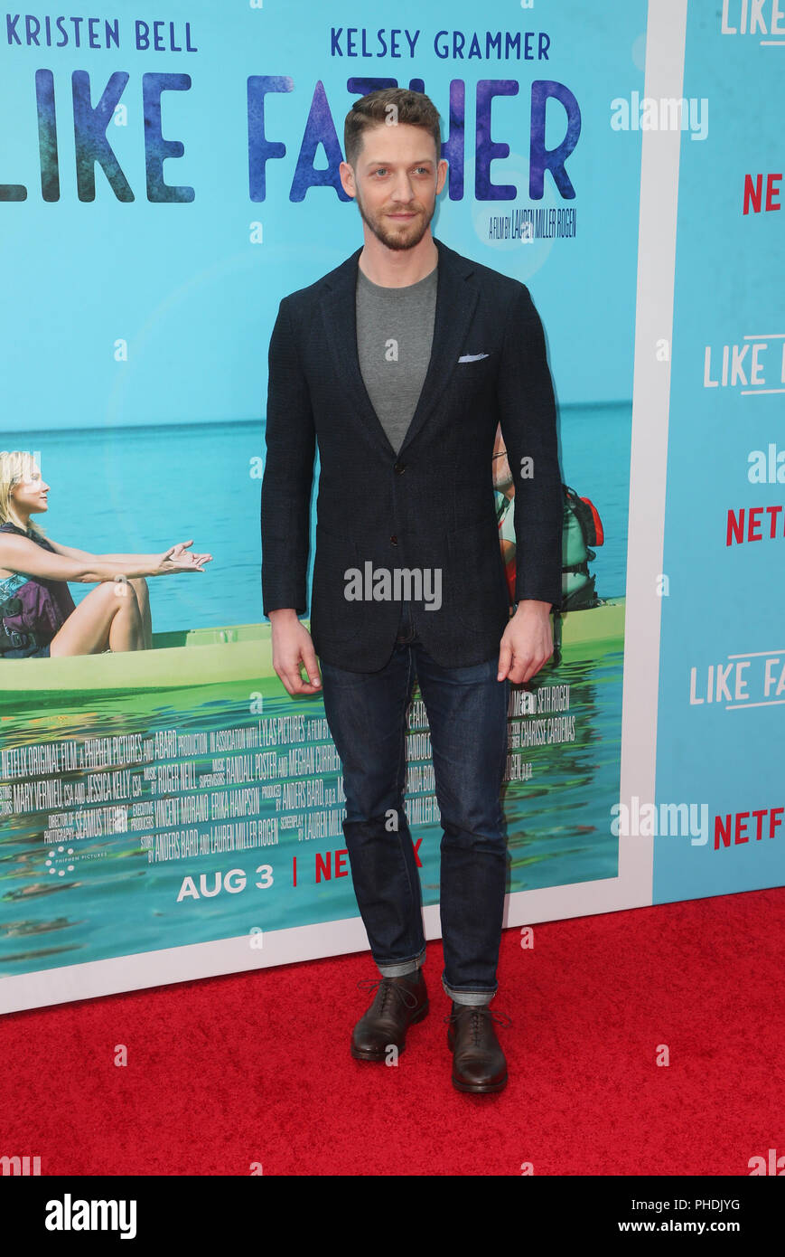 Premiere Of Netflix's "Like Father" Featuring: Zach Appelman Where ...