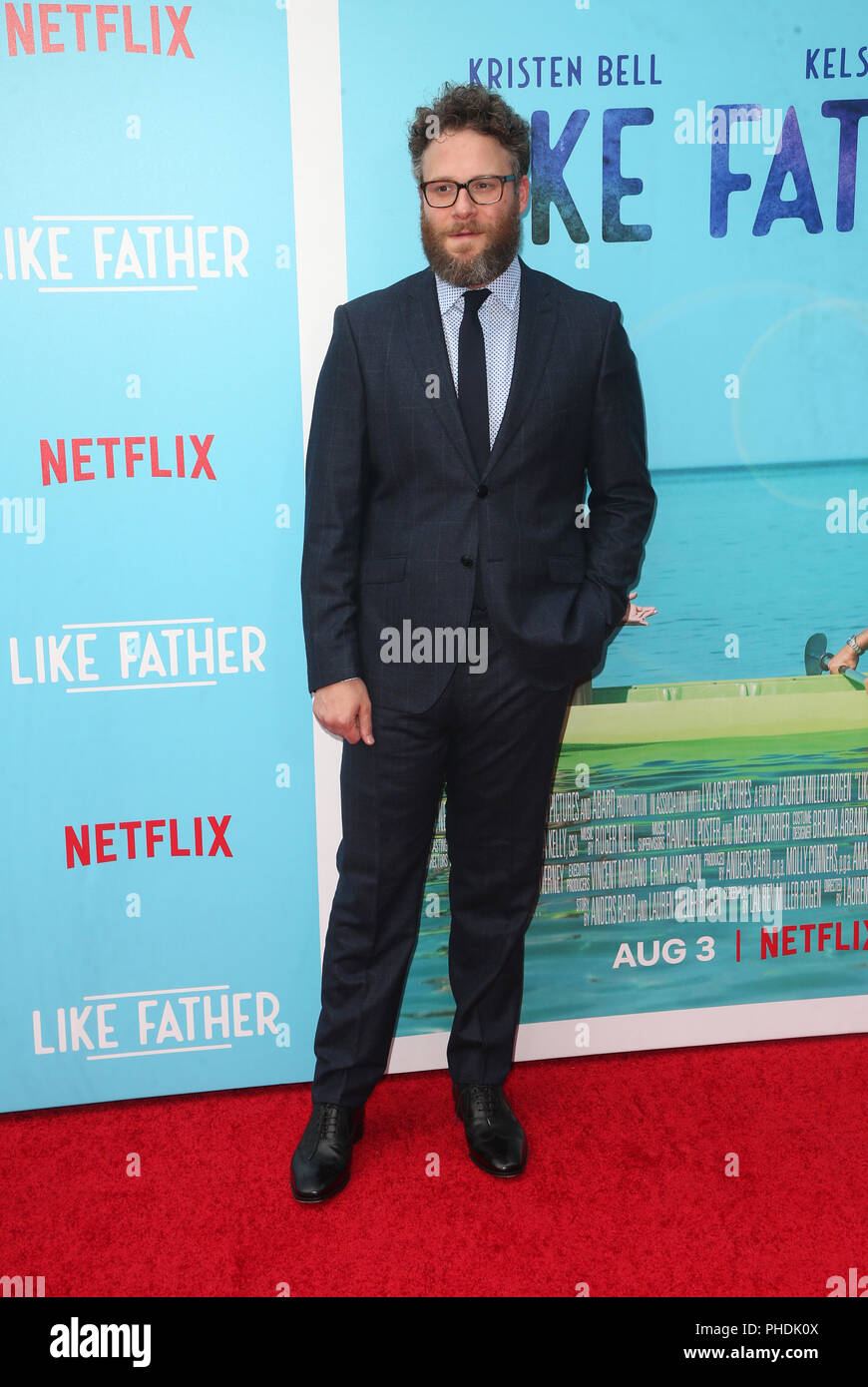 Premiere Of Netflix's "Like Father" Featuring: Seth Rogen Where ...