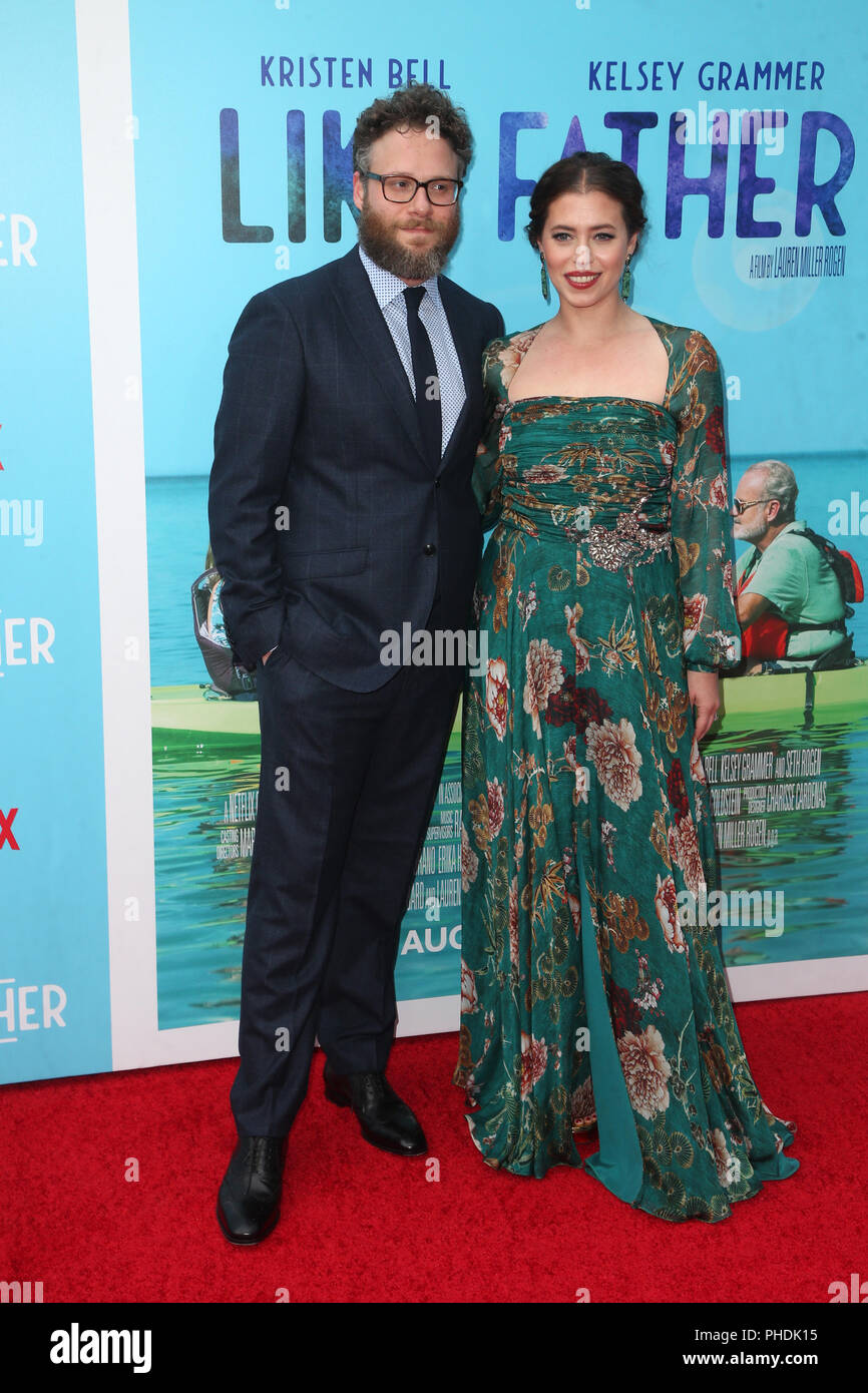 Premiere Of Netflix's "Like Father" Featuring: Seth Rogen, Lauren ...