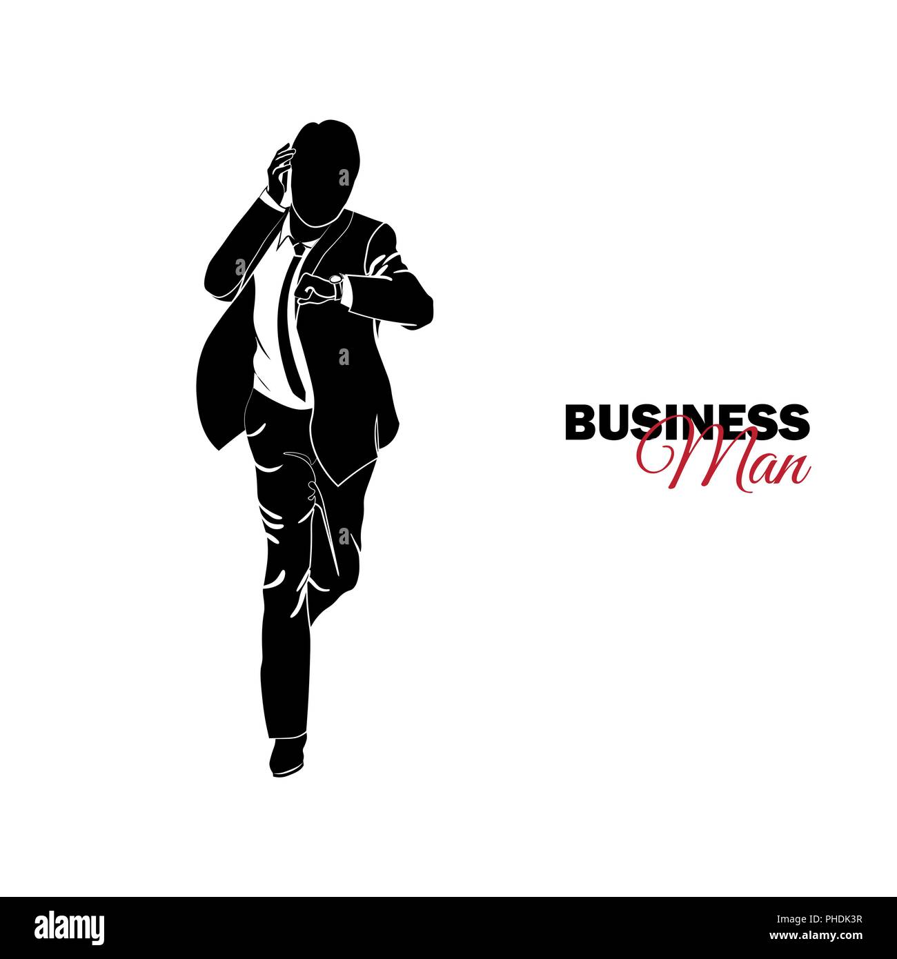 Clipart Runner And Business Suit