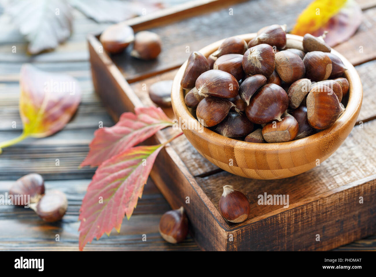 Chestnuts in bowl hi-res stock photography and images - Alamy