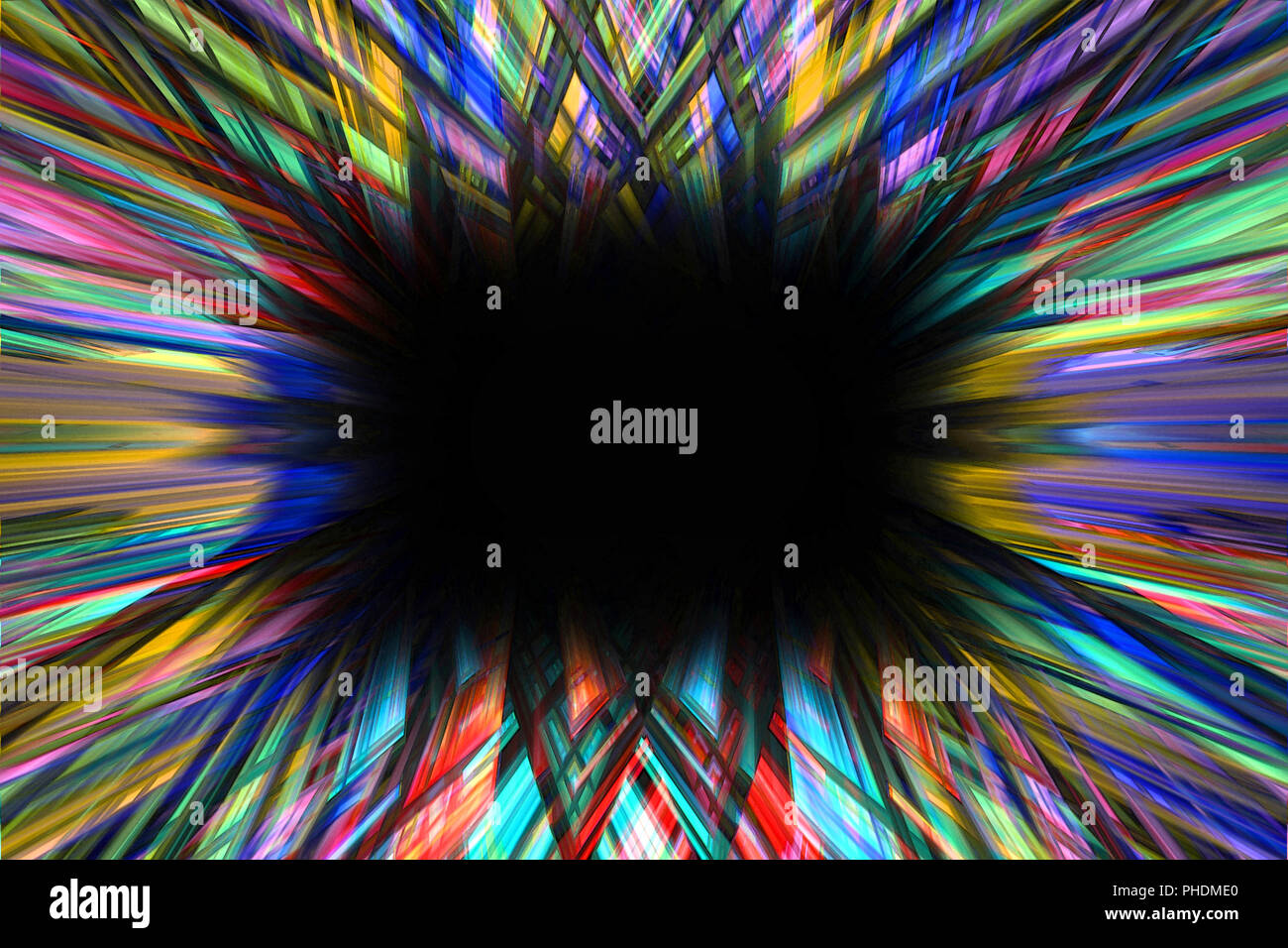 Colorful starburst explosion border hi-res stock photography and images ...