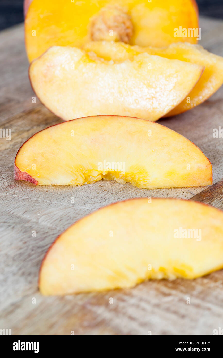 Peach cross section hi-res stock photography and images - Alamy