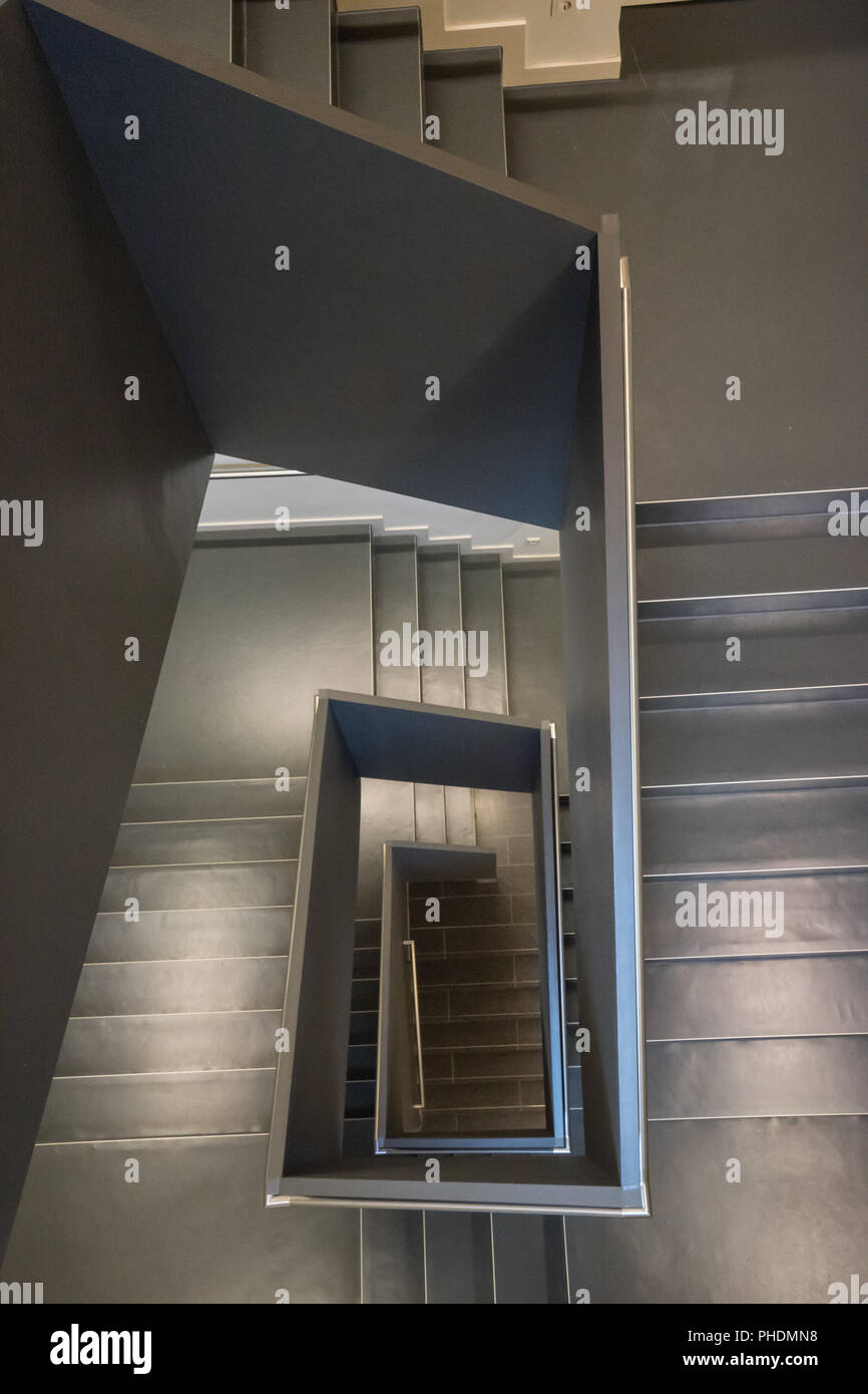Stairs in a Museum Stock Photo - Alamy