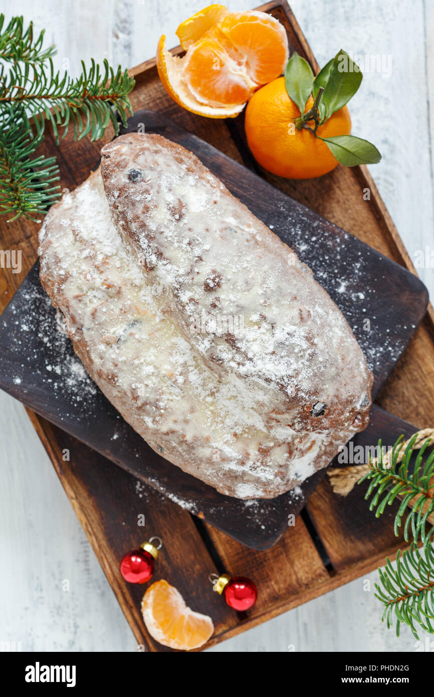 Stollen pastry traditional christmas hi-res stock photography and ...