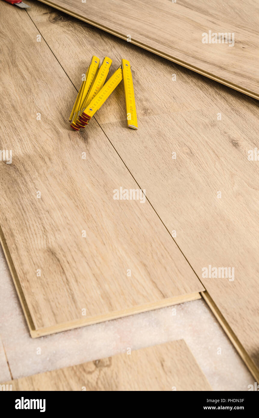 Carpenter's floor equipment Stock Photo - Alamy