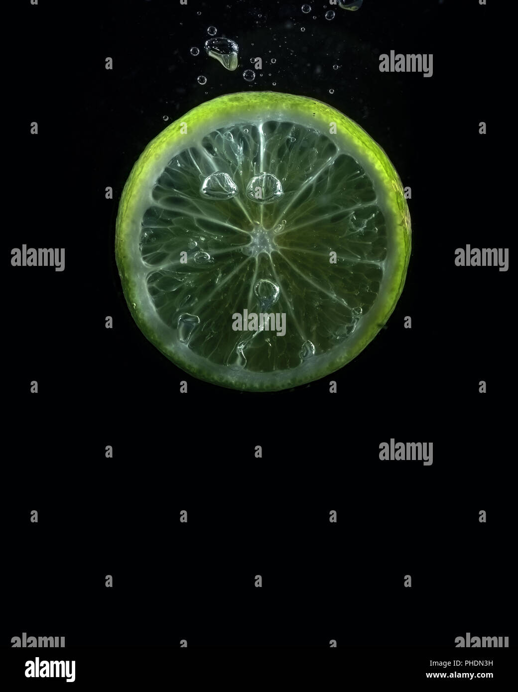 lime in the water Stock Photo - Alamy