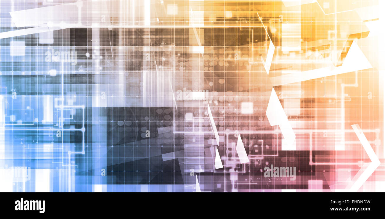 Science Futuristic Technology as a Concept Art Stock Photo - Alamy