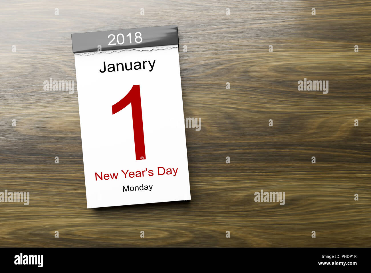 Calendar sheet january hi-res stock photography and images - Alamy