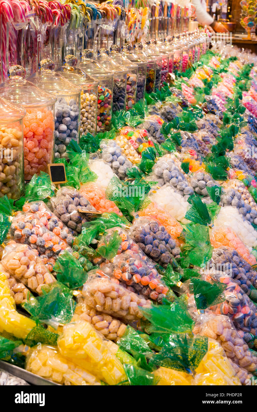 Colorful and fresh sweets Stock Photo - Alamy