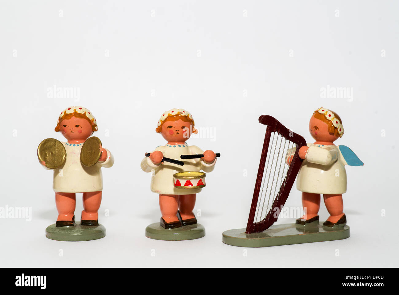 Making christmas angels music Stock Photo - Alamy