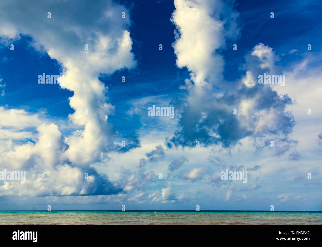 Magical paradise beach of the Caribbean sea Stock Photo - Alamy