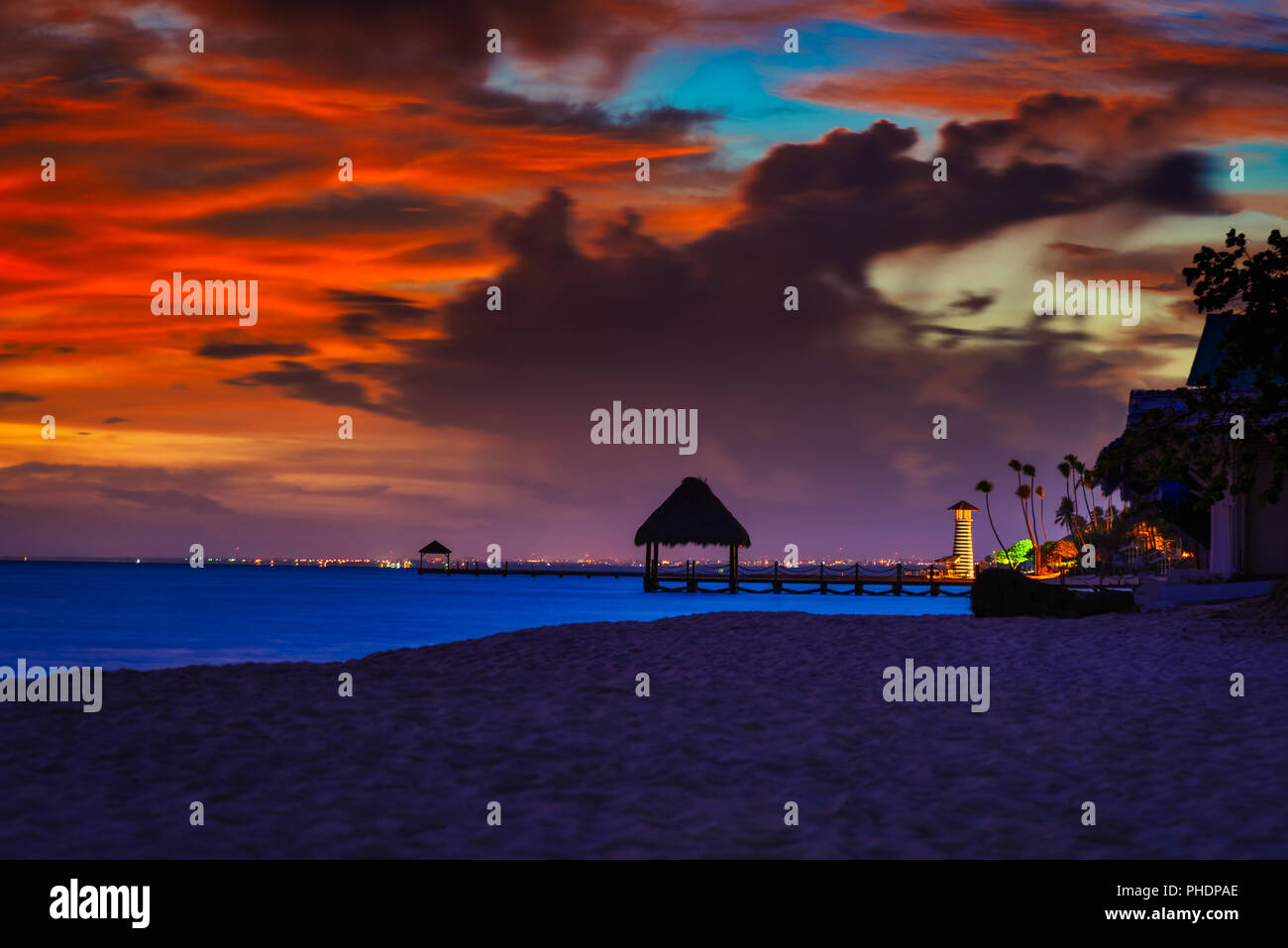 Dominican sunset hi-res stock photography and images - Alamy