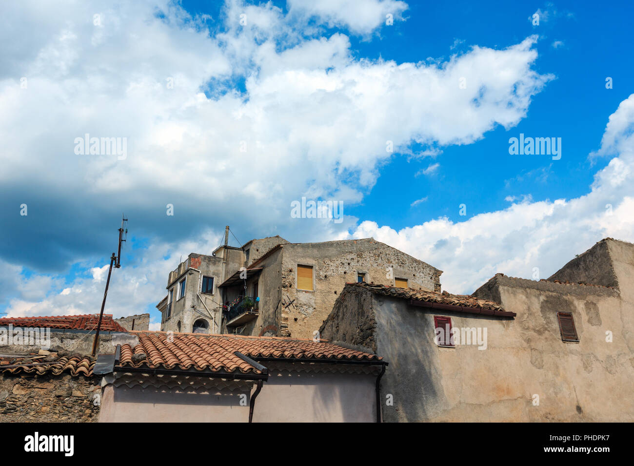 Fiumefreddo Bruzio town, Calabria, Italy Stock Photo - Alamy