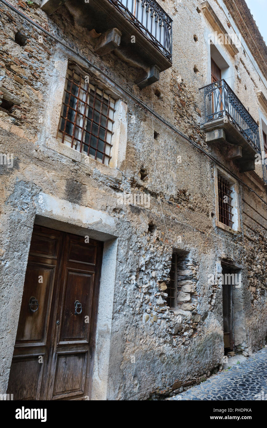 Fiumefreddo Bruzio town, Calabria, Italy Stock Photo - Alamy