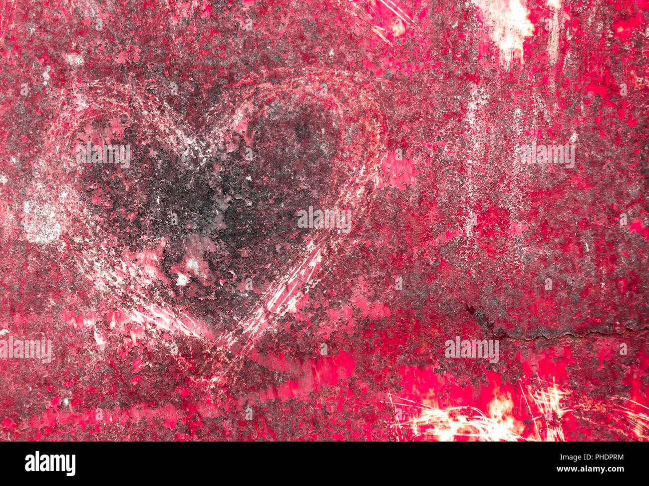 Rusted heart hi-res stock photography and images - Alamy