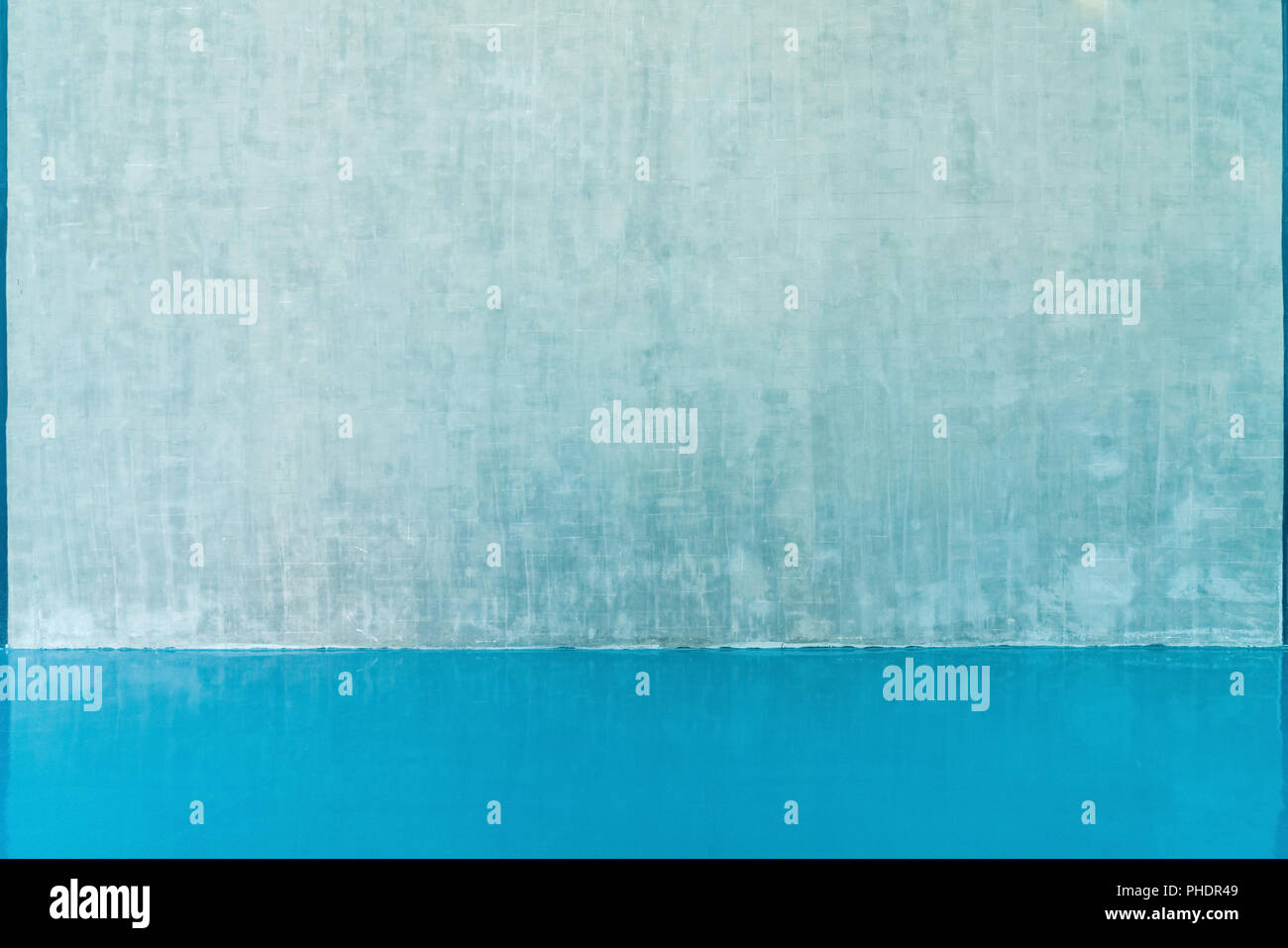 blank wall and blue floor Stock Photo - Alamy