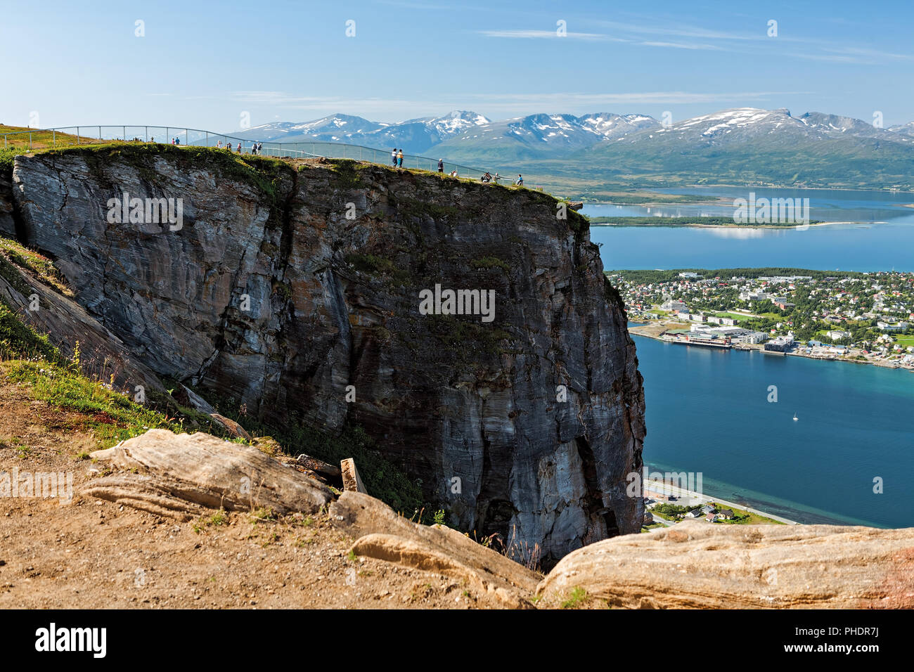 Tromso norway summer landscape hi-res stock photography and images - Alamy