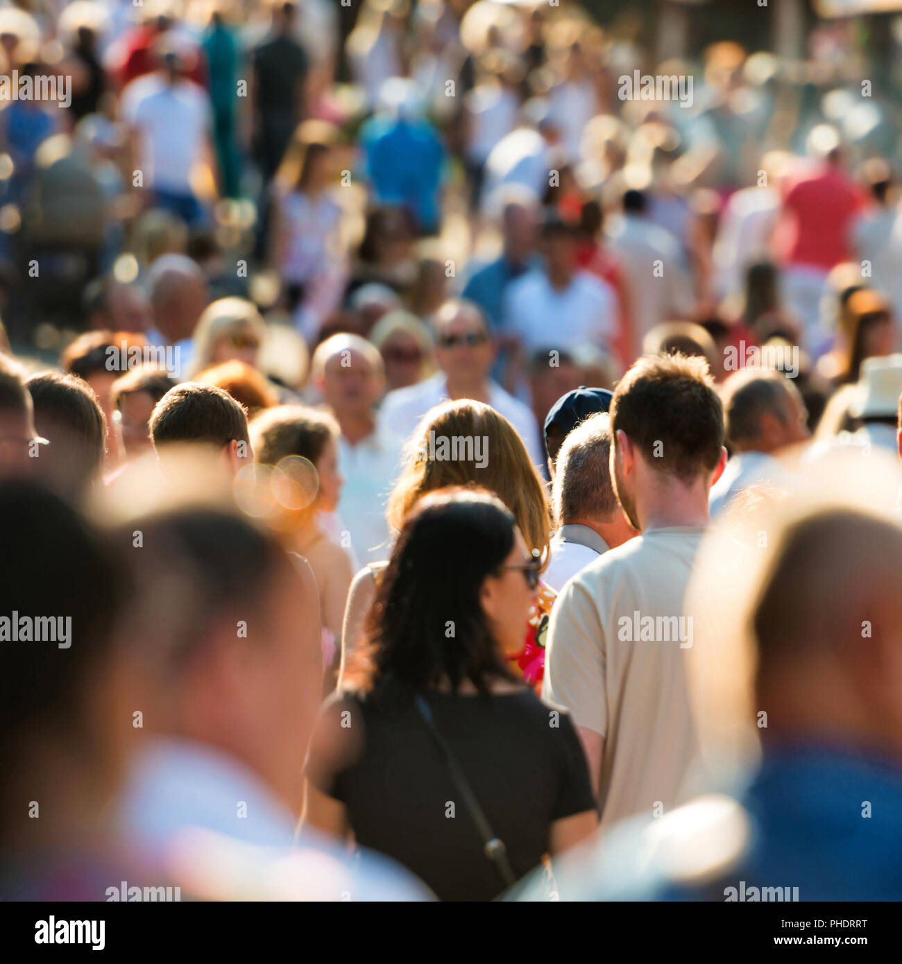 People walking on the city street Stock Photo - Alamy