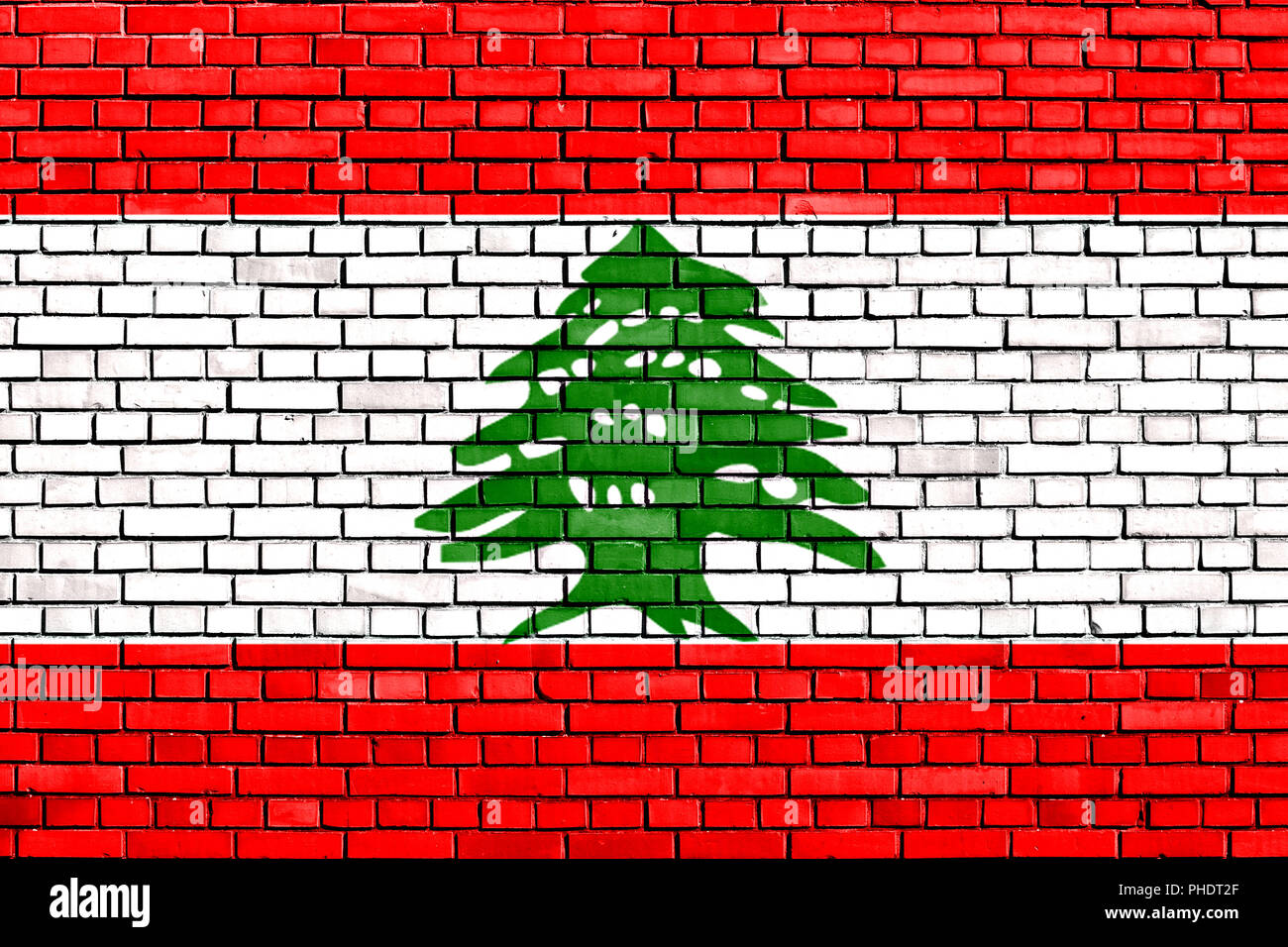 Flag of lebanon hi-res stock photography and images - Alamy