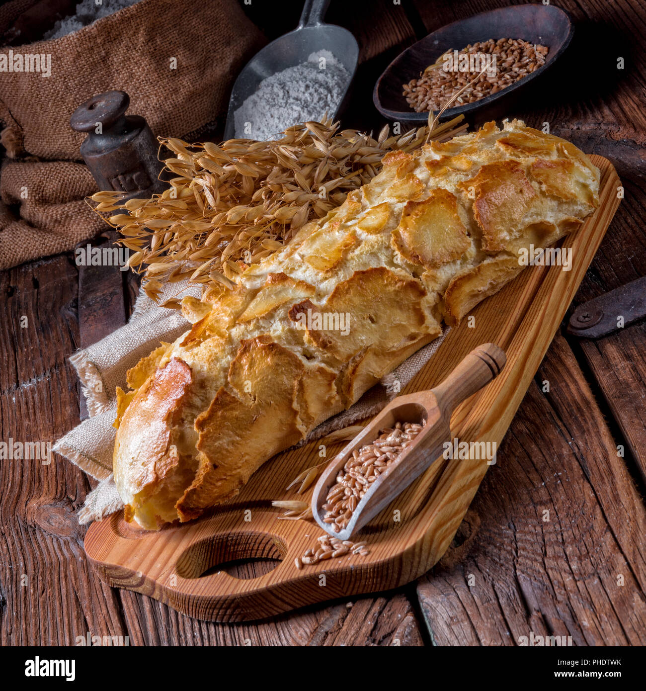 tasty Tiger bread Stock Photo - Alamy